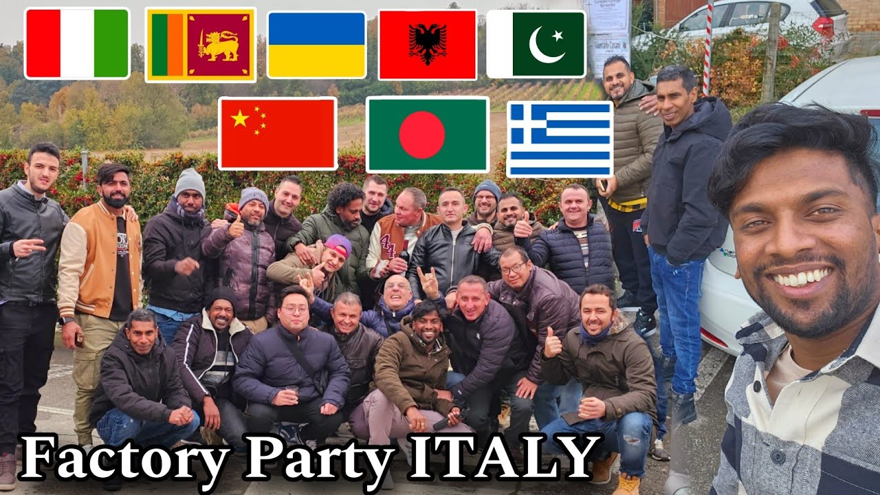 මේවා පාටී නෙමේ පාන් වාටී ඉතාලීයේ 🇮🇹 My Factory Friends ITALY - YouTube
