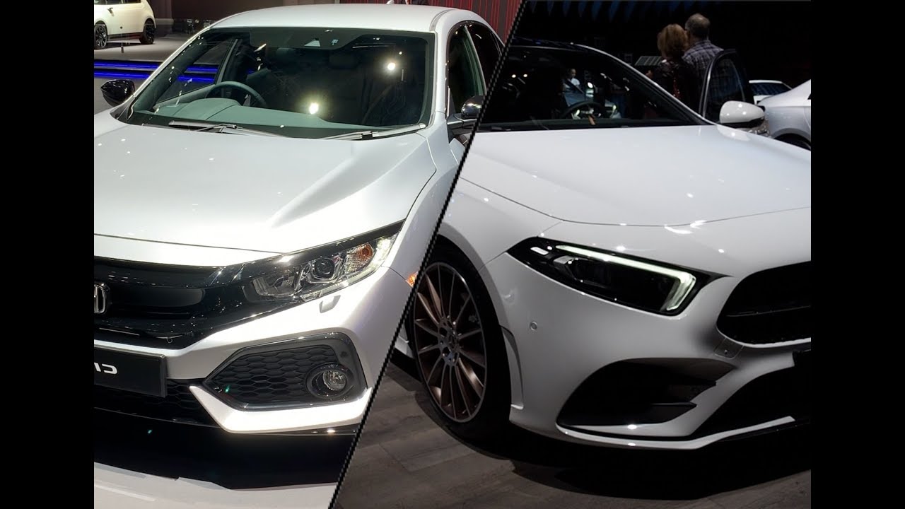 Mercedes Benz A Class vs Honda Civic - YouTube