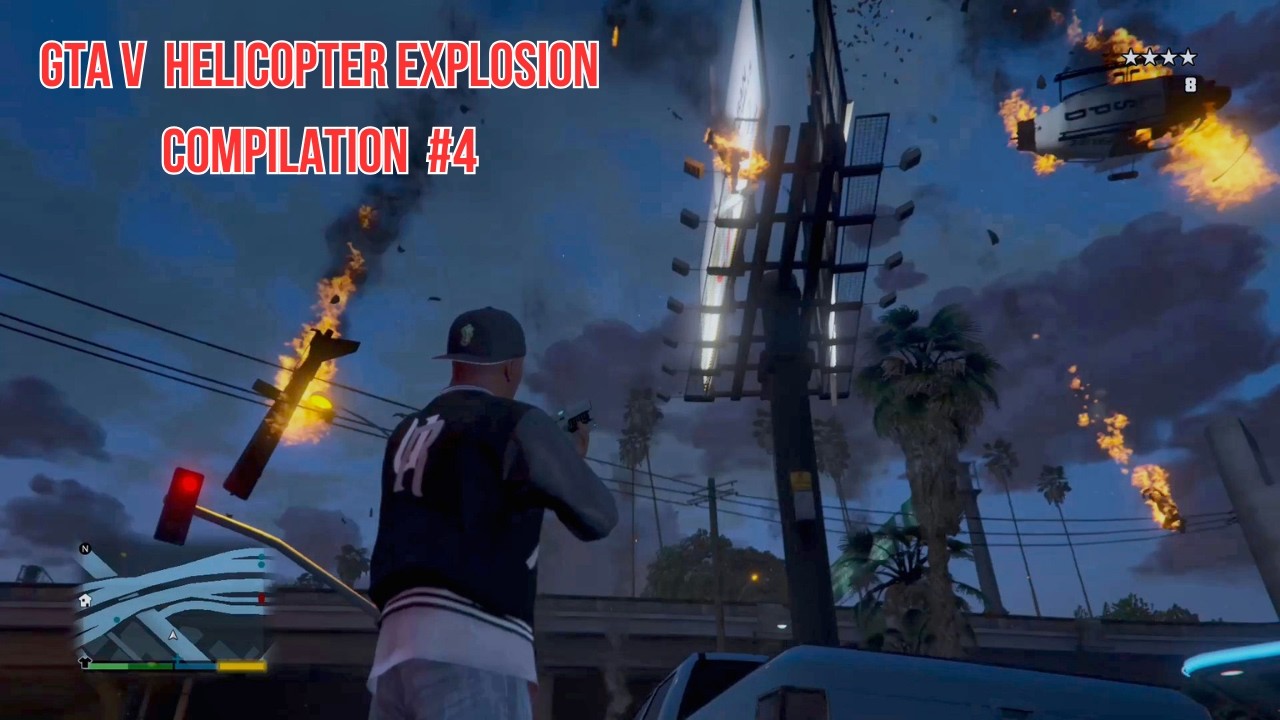 GTA V Helicopter Explosion Compilation #4 #gta #gta5 #gtaonline #gaming ...