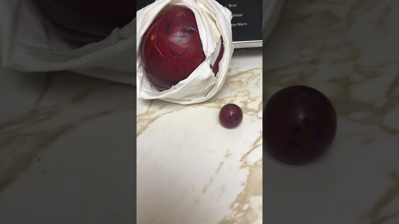Grumpy grape: this will only feel like a little pinch! - YouTube