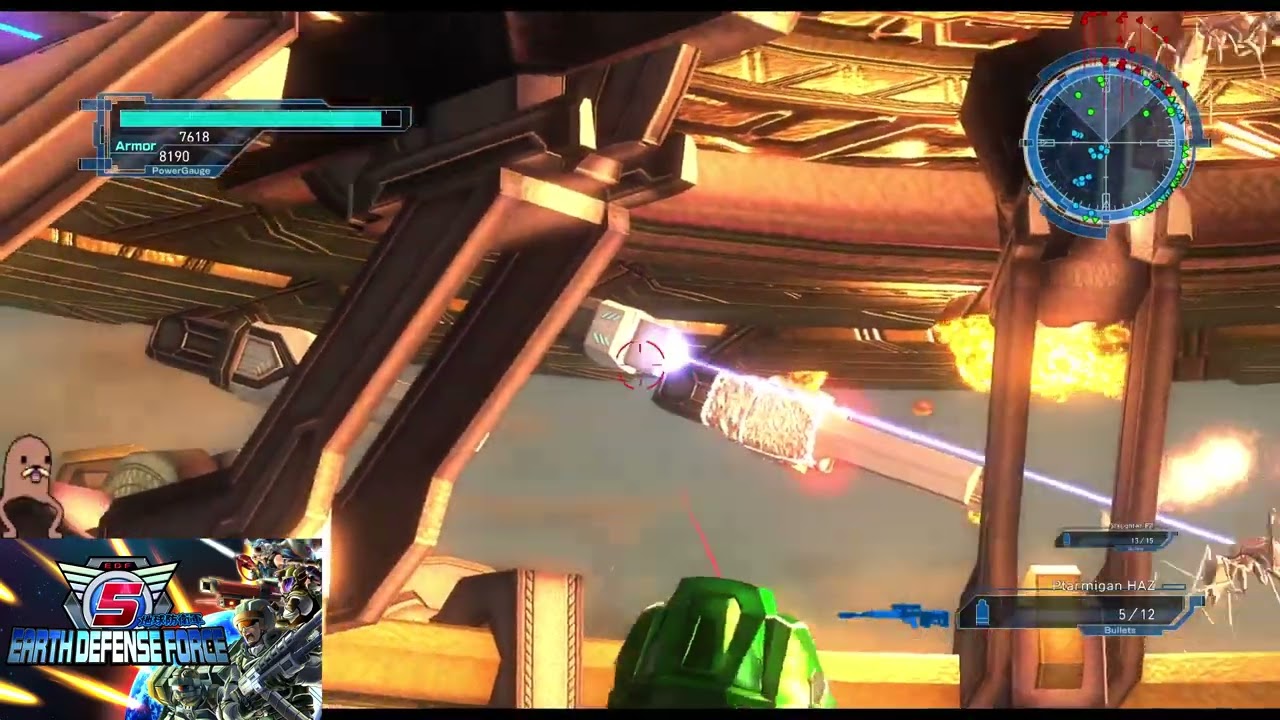 EDF5 Inferno Ranger Solo Offline Mission 41 - YouTube