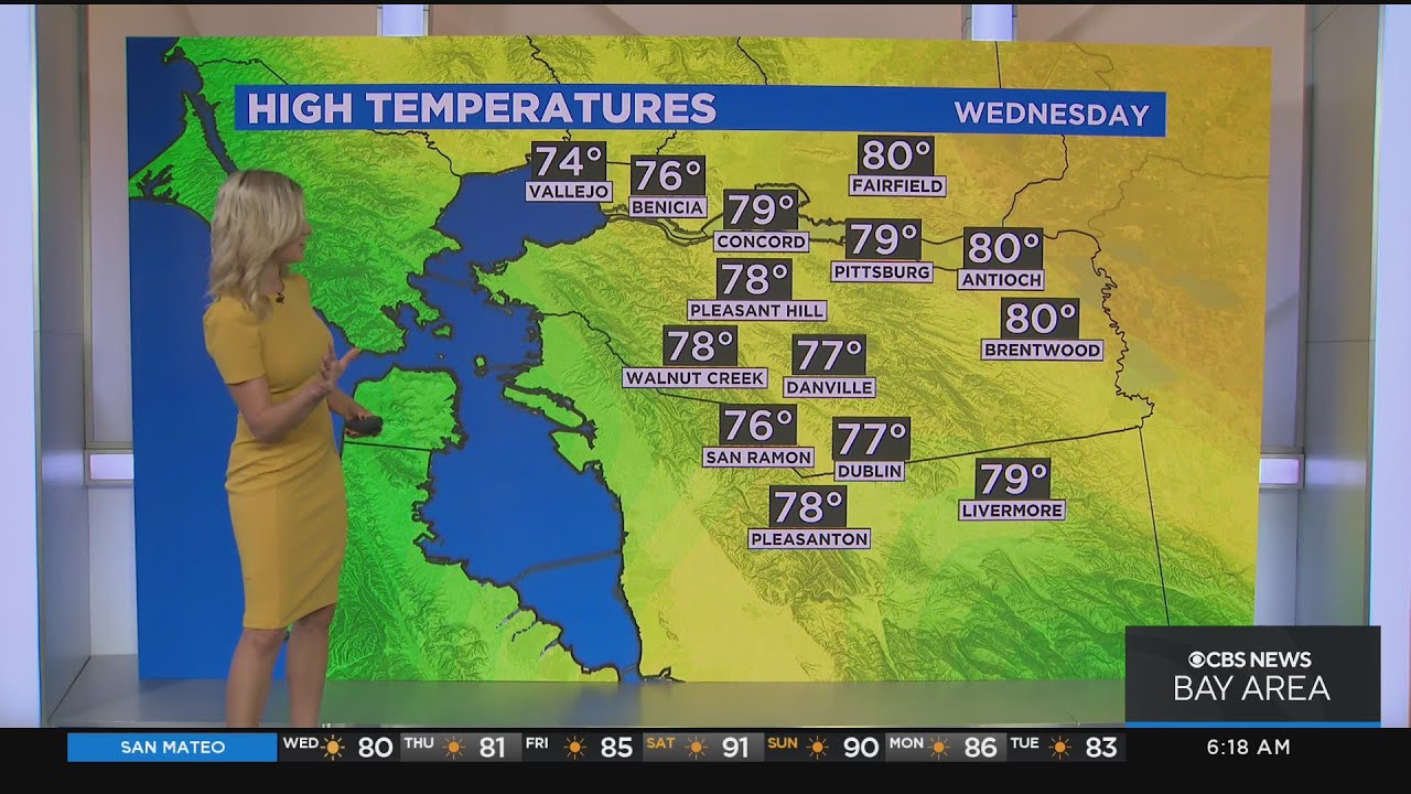 First Alert Weather forecast for Wednesday morning - YouTube