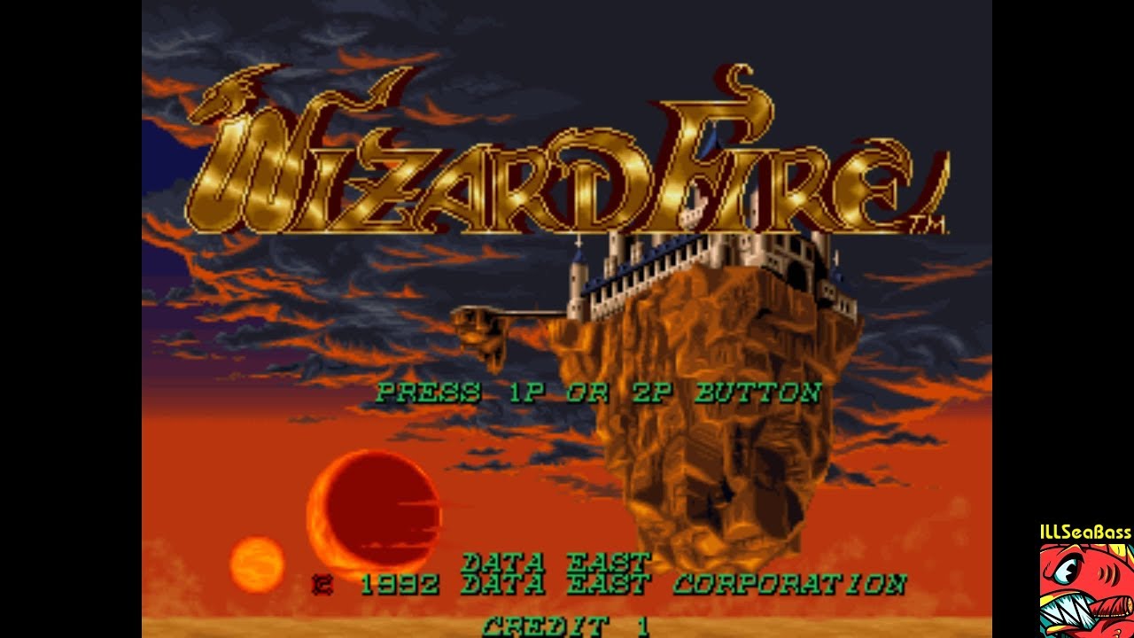 Wizard Fire [wizdfire] MAME/ARCADE - 50,100 - YouTube