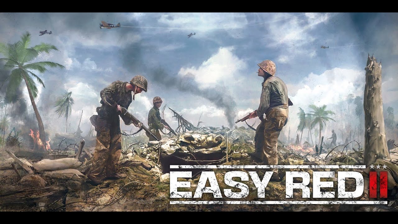 EASY RED II | WW2 | TACTICAL TEAM BASED FPS | First time playing! - YouTube