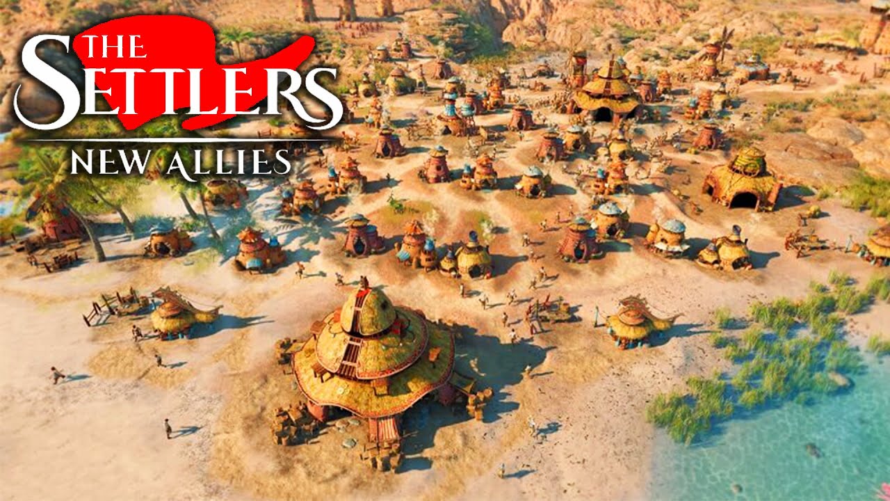The Settlers: New Allies | NEW RELEASE FIRST LOOK | A City Building RTS with Ships & Combat ...