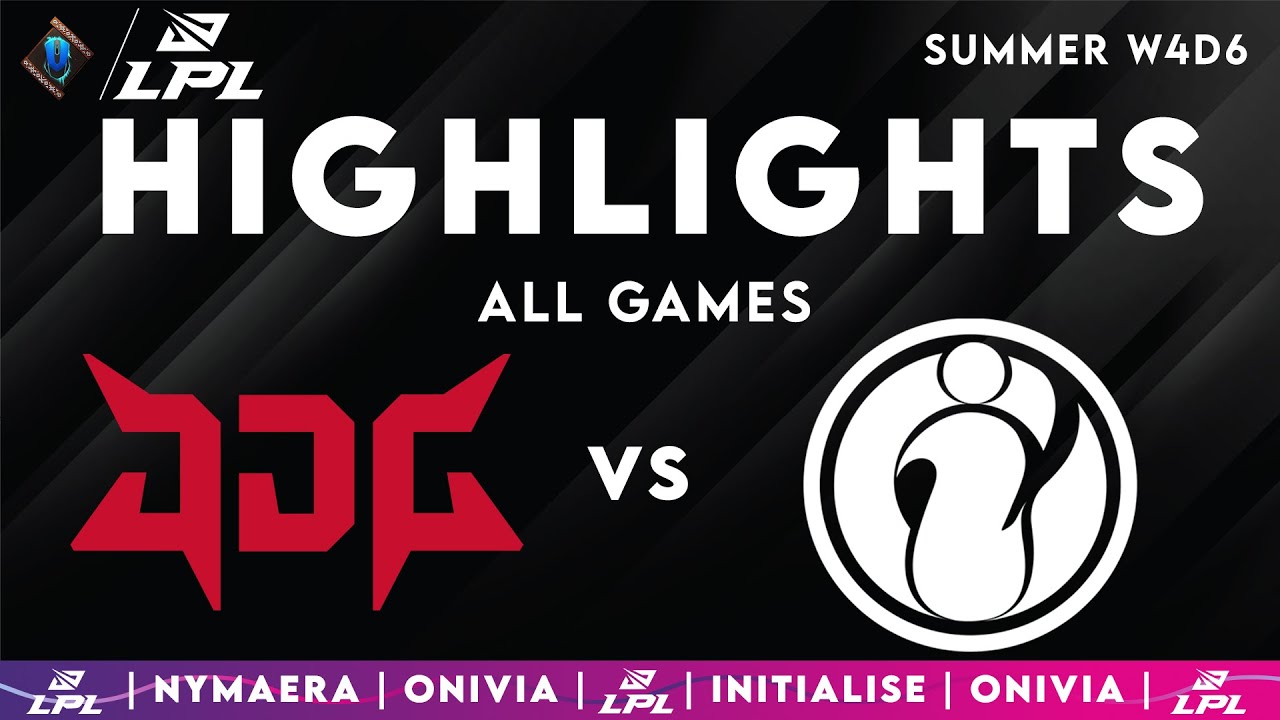 Another Pentakill from Gala! JDG vs IG Highlights ALL GAMES — LPL 2025 by Onivia - YouTube