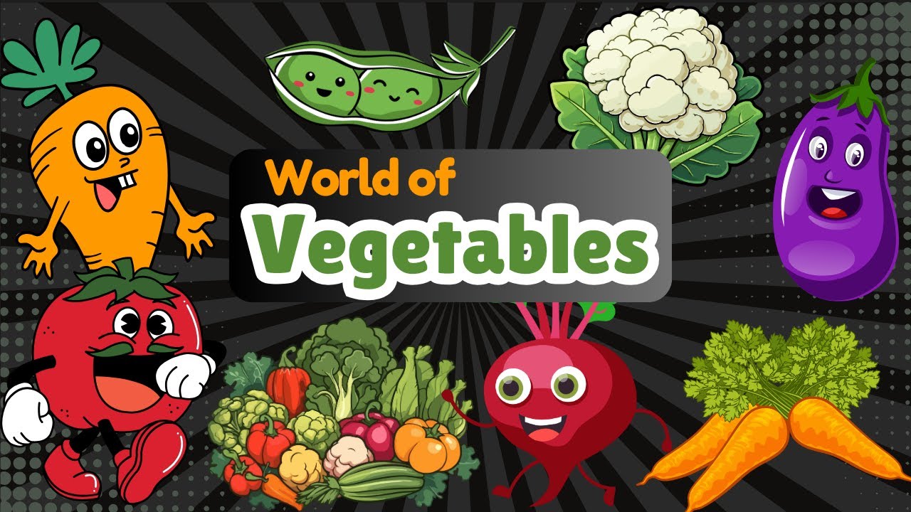Veggie Delight: Exploring the Colorful World of Vegetables! - YouTube