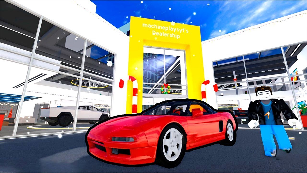 TERMINEI DE CONSTRUIR MINHA SEGUNDA LOJA DE CARROS! ROBLOX - YouTube