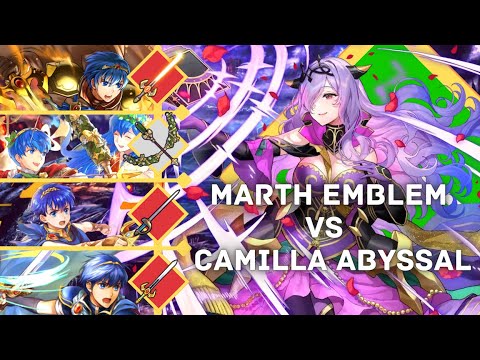 【FEH】MARTH MURKS CAMILLA! Marth Emblem vs. ABYSSAL Legendary Camilla ...