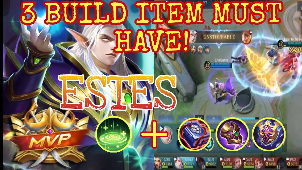 ESTES ITEM BUILD YOU MUST HAVE! MOBILE LEGENDS - YouTube