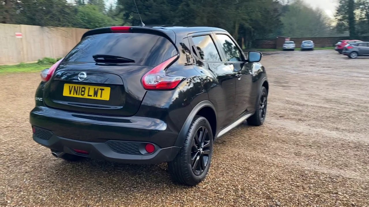 NISSAN JUKE BLACK 2018 - YouTube