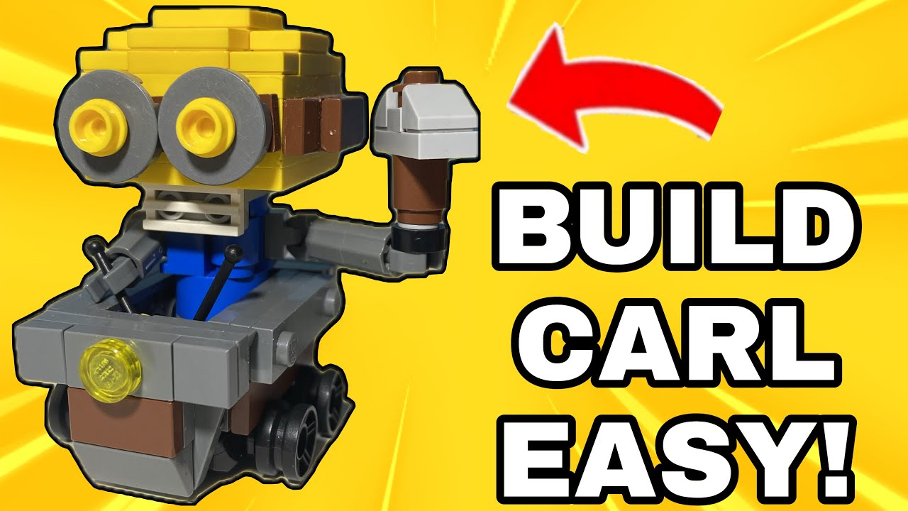 Build Carl from Brawl Stars in LEGO – Super Easy !! - YouTube