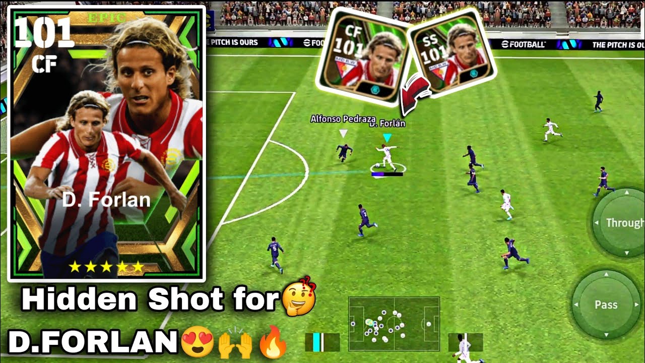 D.FORLAN 101 & Hidden Shot UNVAILABLE 🤔🙌🔥 GAMEPLAY Review || Efootball ...
