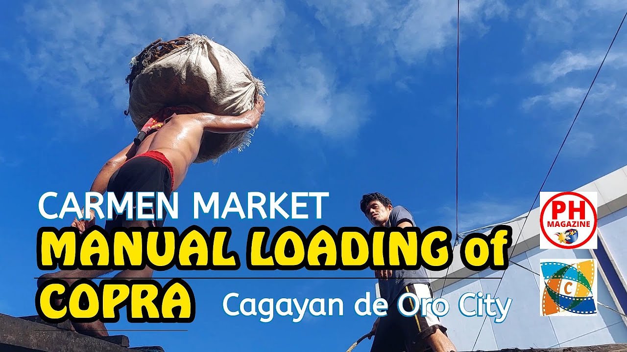 MANUAL LOADING of COPRA - YouTube