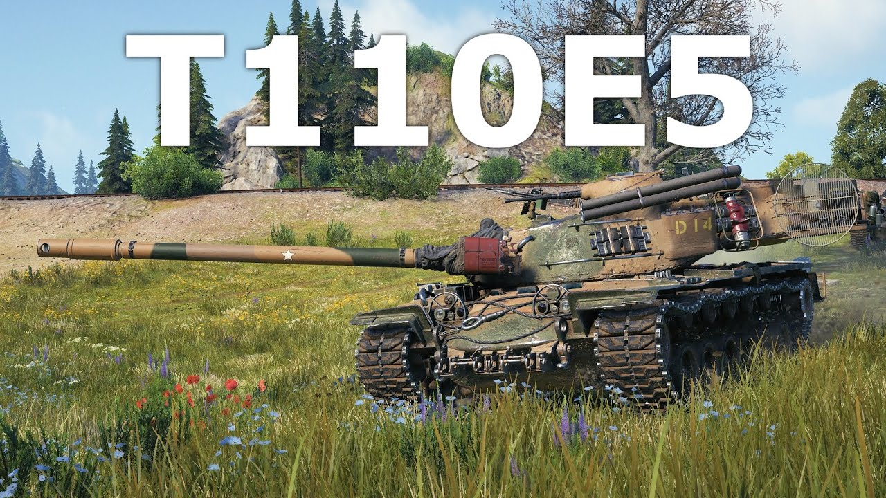 World of Tanks T110E5 - 4 Kills 10K Damage - YouTube