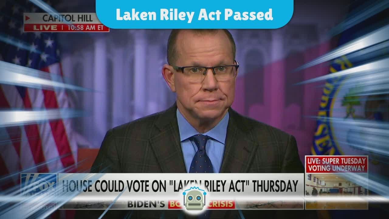 House Passes Controversial Laken Riley Act Amidst Heated Debates - YouTube