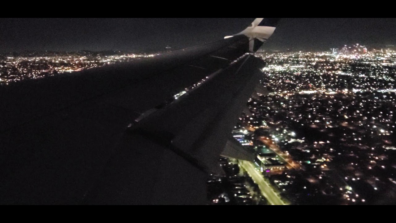 jetblue landing in to LAX. - YouTube