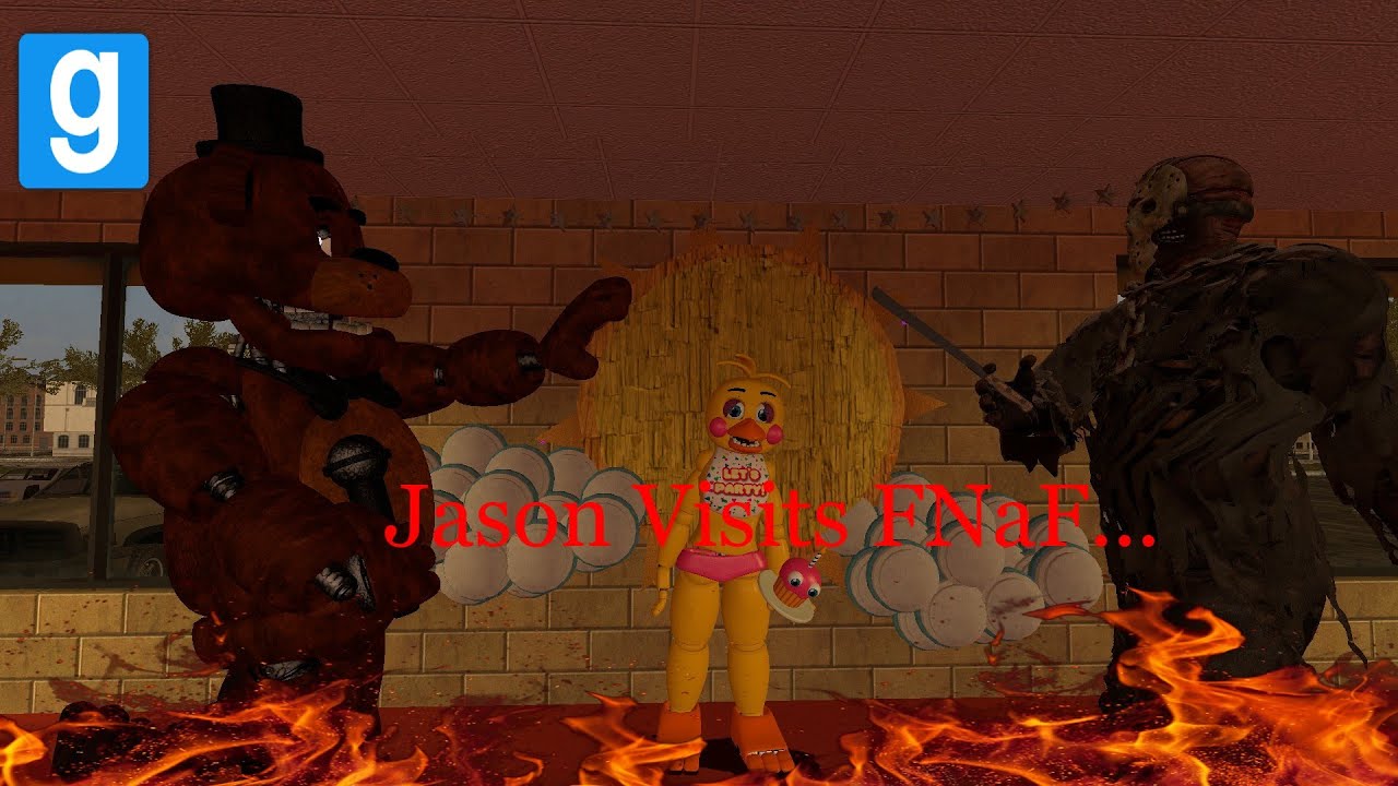 Gmod FNaF | Jason Voorhees visits FNaF ( Part 1 ) - YouTube