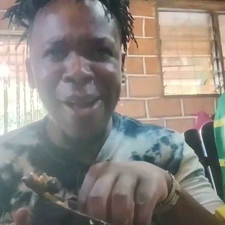 Khati khati dish very cameroon traditional dish chicken and fufu - YouTube