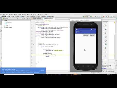 botones android studio - YouTube