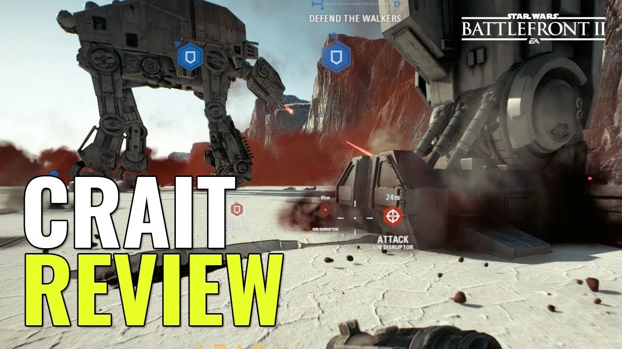Star Wars Battlefront 2 - CRAIT REVIEW & GAMEPLAY - YouTube