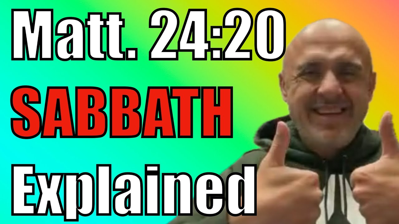 KEEPING SABBATH Till The End Of Age? Top SDA Argument REFUTED | @shamounian - YouTube