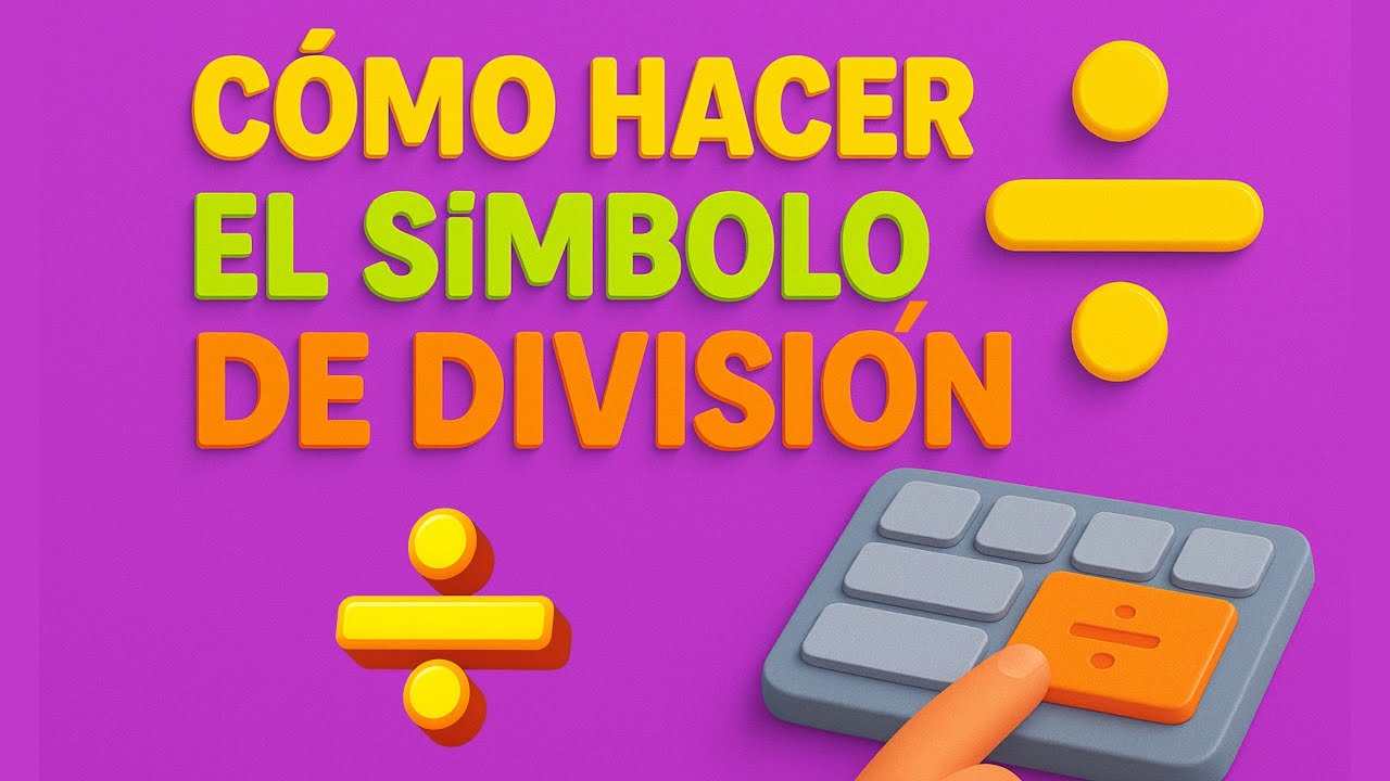 Símbolo De División