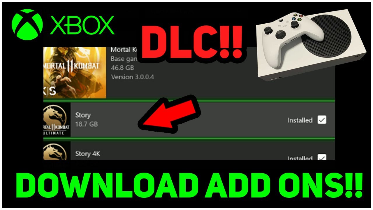 Xbox Series X/S How to Download Add Ons! - YouTube