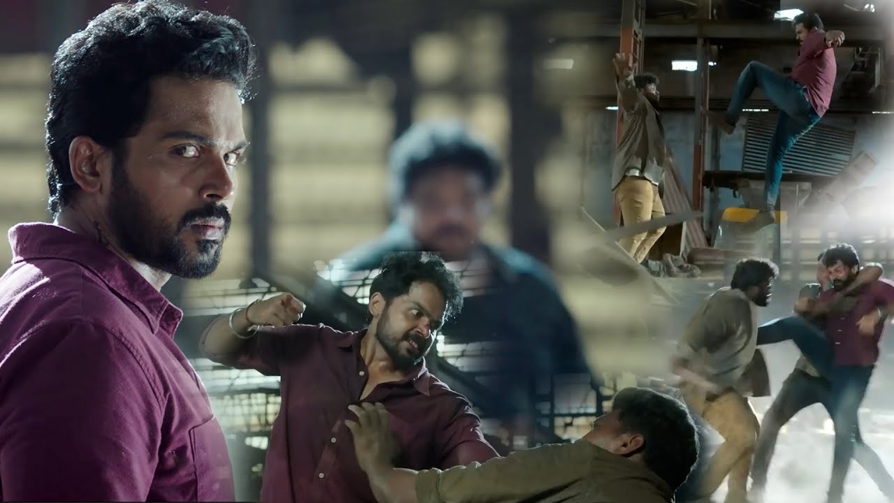 Karthi Rebel Fighting Action Scene || Telugu Movie Scenes || First Show ...