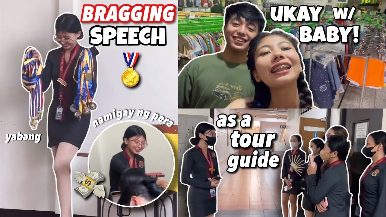 COLLEGE VLOG! (doing my speech, campus tour, & bebe time) | Shaina Denniz - YouTube