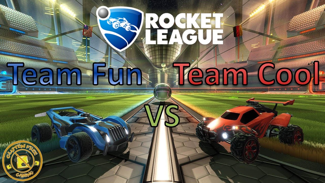 Rocket League | Team Fun vs. Team Cool - (Gluten Free Games) - YouTube