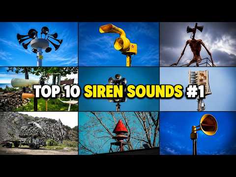 Top 10 Scariest Sirens Sounds Ever Recorded 😱 | Part 1