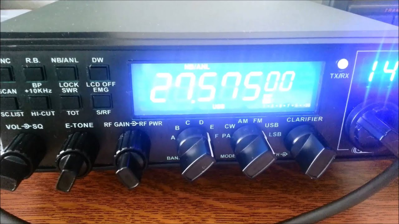 Citizen Band / CB Radio : Contact Dx France 14CB84 - YouTube