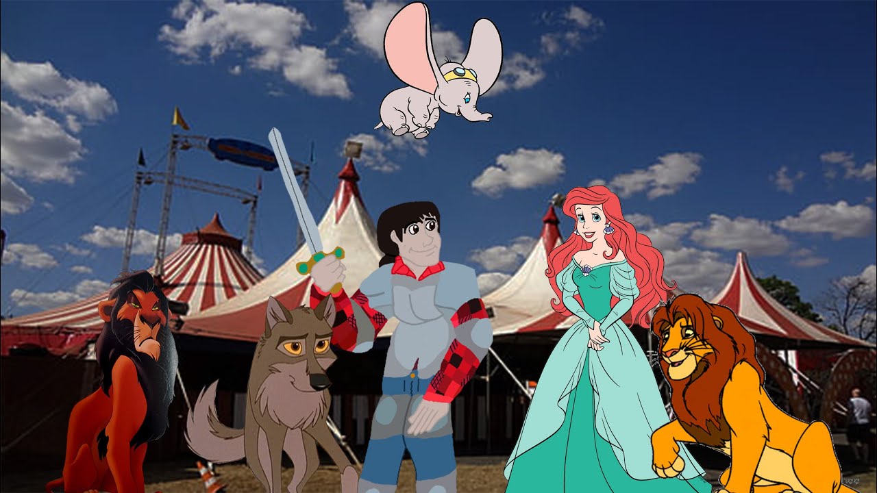 Ariel likes Lil' Nat's (me) Dumbo, Simba, Scar and Balto - YouTube