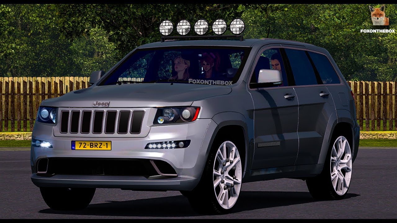 JEEP Grand Cherokee SRT | Euro Truck Simulator 2 (ETS2 1.30 Mod) - YouTube