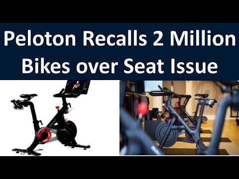 Peloton Recalls 2 Million Bikes over Seat Issue | Peloton Recalls Bikes ...