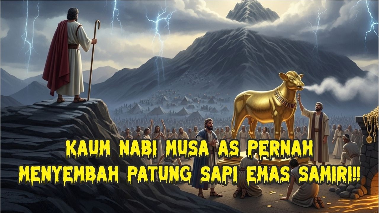 KAUM NABI MUSA MENYEMBAH PATUNG SAPI - YouTube
