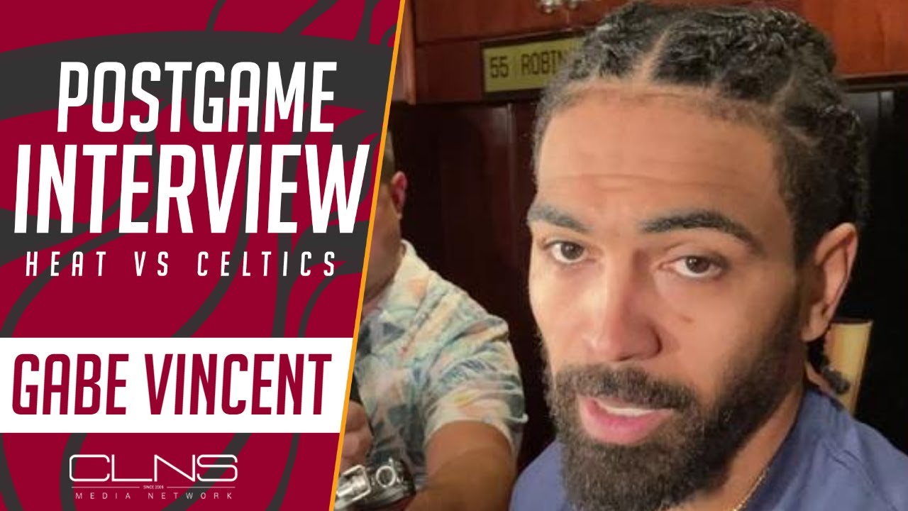 Gabe Vincent INJURY UPDATE | Celtics vs Heat - YouTube