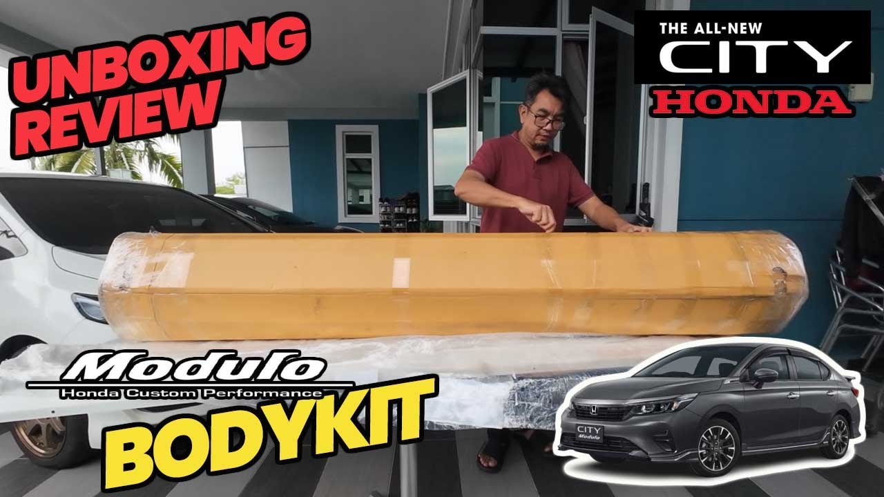 UNBOXING & REVIEW OEM MODULO BODYKIT HONDA CITY GN2 FL 2024 | BODYKIT ...
