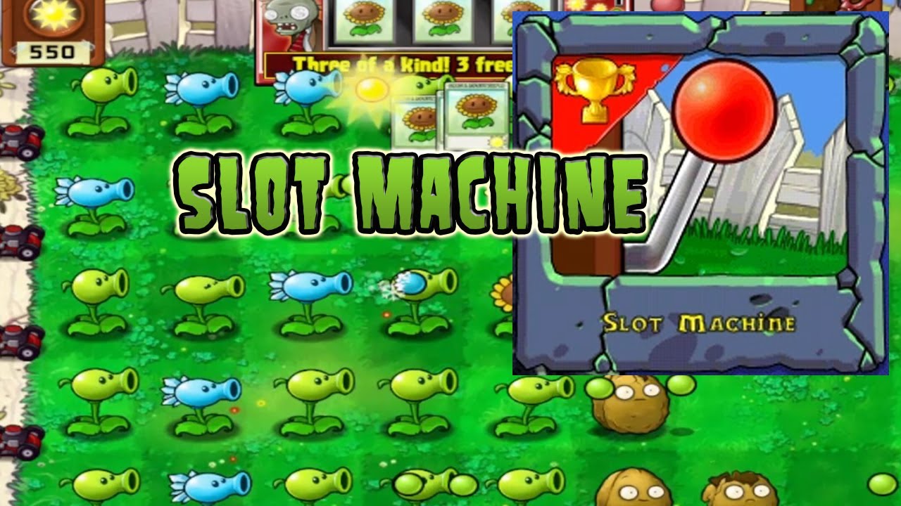 Plants Vs Zombies Mini-Games | Slot Machine - YouTube