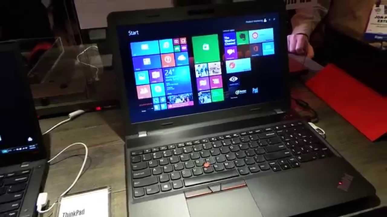 Lenovo ThinkPad E550 notebook bemutató videó - YouTube