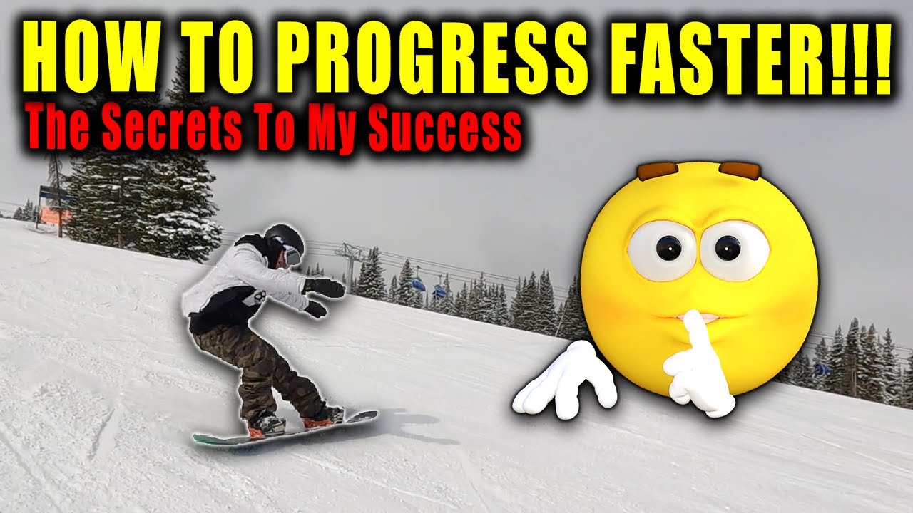 How To Progress your Snowboarding FAST & Safely!!! - YouTube