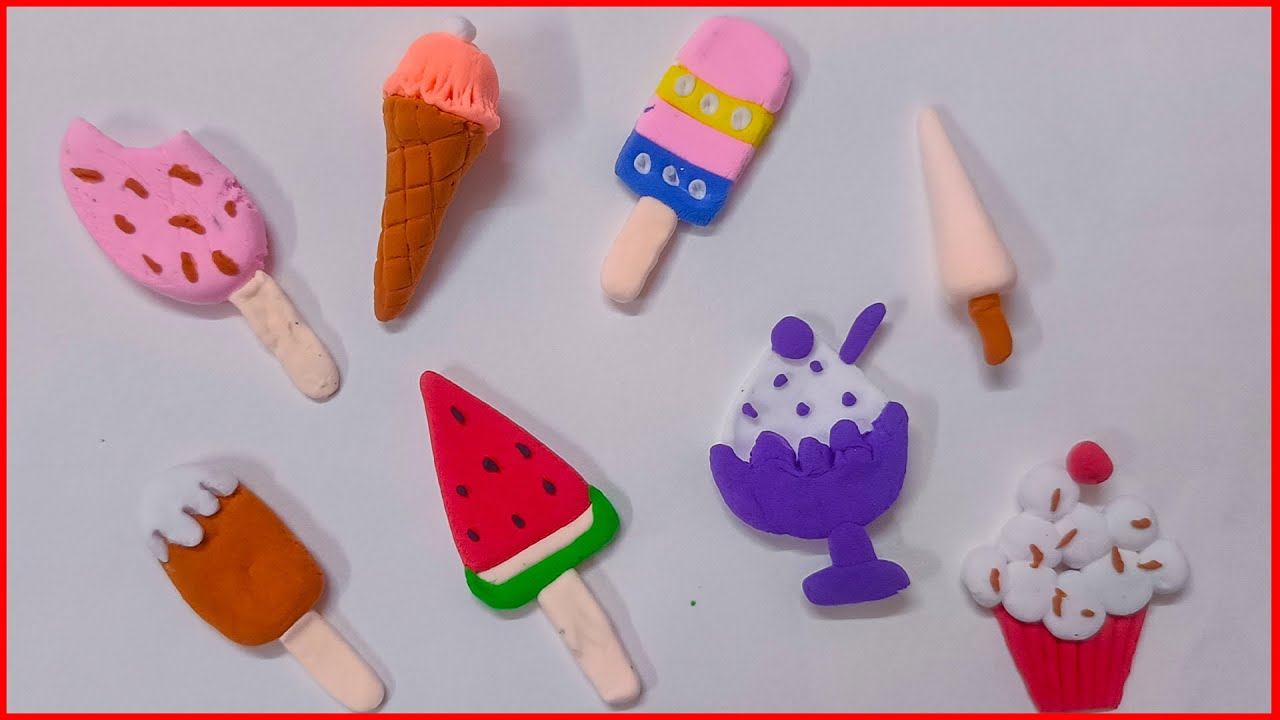 How to Make Ice Cream | DIY Clay Ice Cream | Amazing Craft And Creative ...