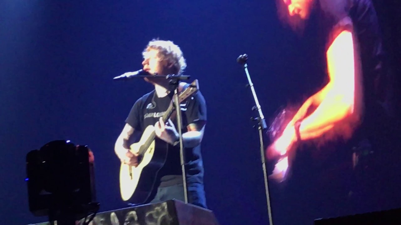Ed Sheeran - Save Myself | Glasgow 16/04/17 - YouTube
