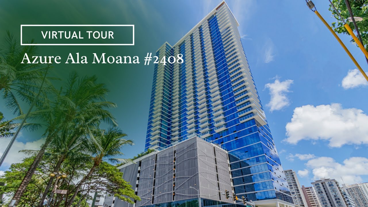 1 bd/1 ba/1 cov'd pkg in the heart of Honolulu! Azure 2408 | Ala Moana ...
