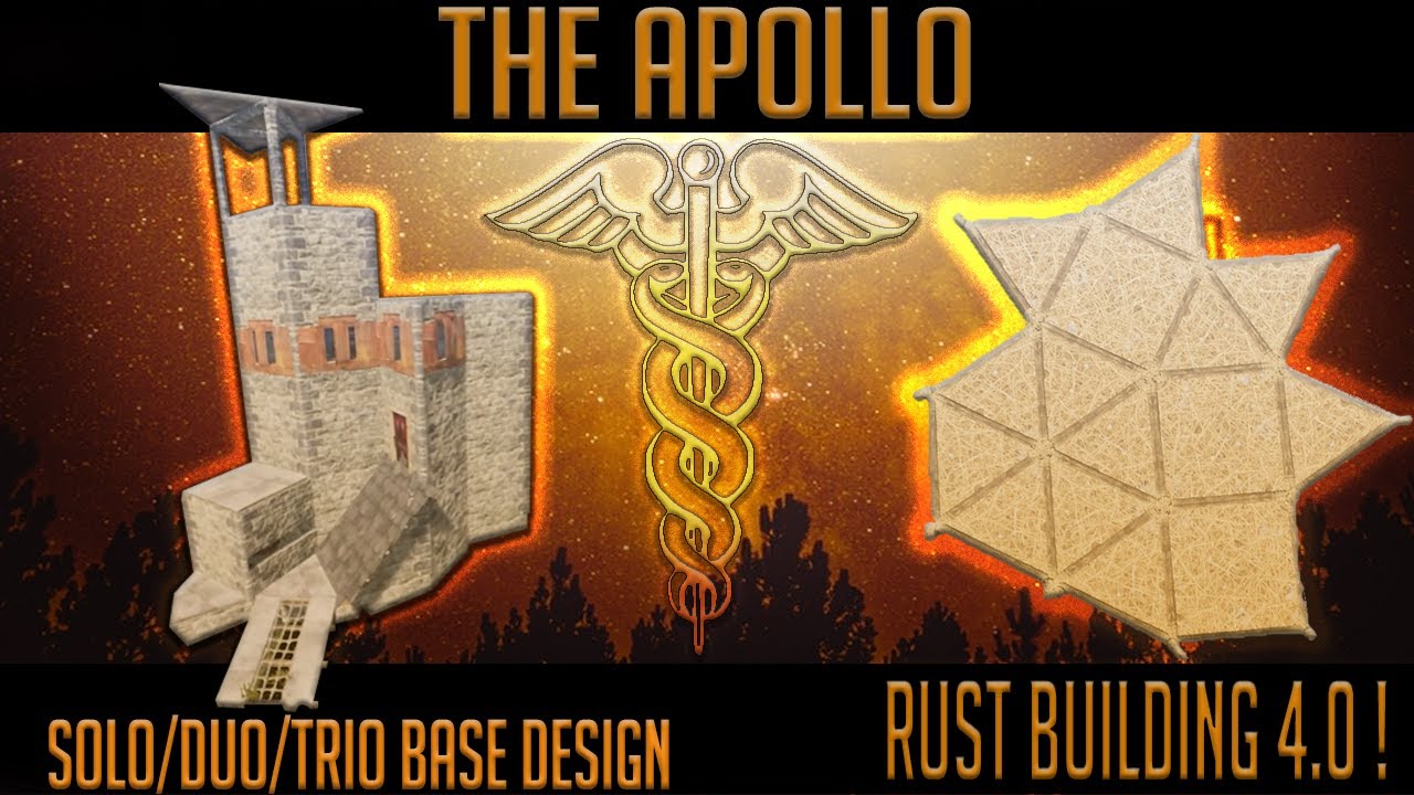 SPIRAL STAIR BUNKER DESIGN RUST BUILDING 4.0 - THE APOLLO - YouTube