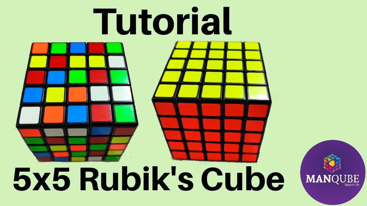 5x5 Rubik's Cube | 5x5 Rubik's cube Tutorial | How to solve 5x5 Rubik's ...
