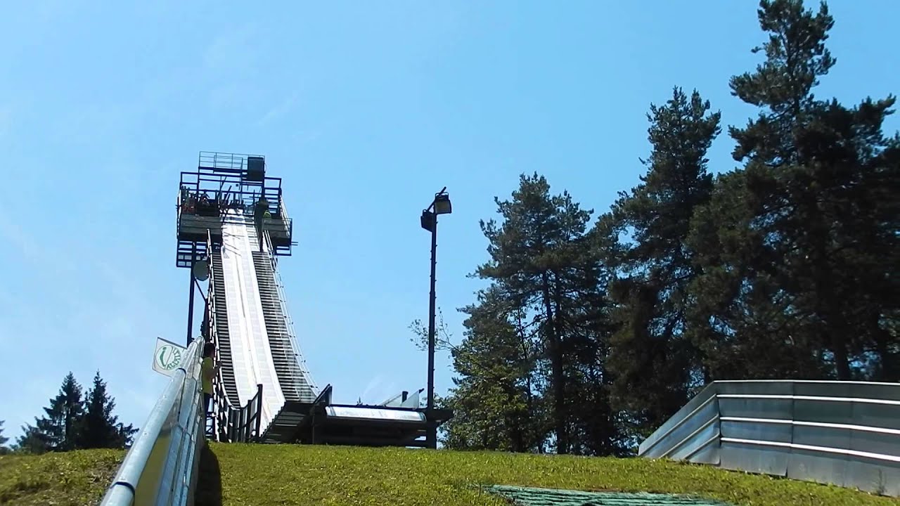 Mostec 2014 - Revija skokov - Anže Urbančič - YouTube