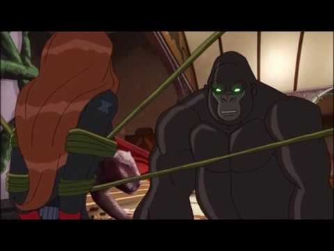 Avengers - Black Widow Tied up Stuggle - YouTube