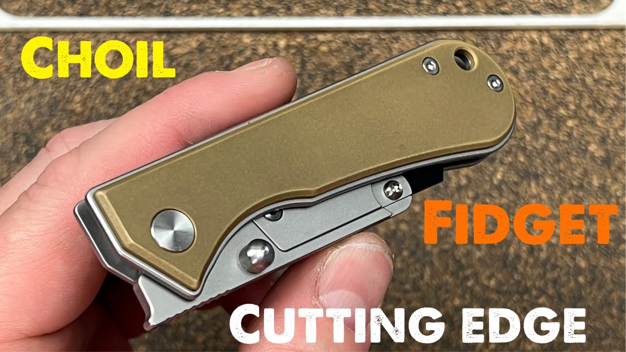 Coolest Utility Knife Design yet? - YouTube
